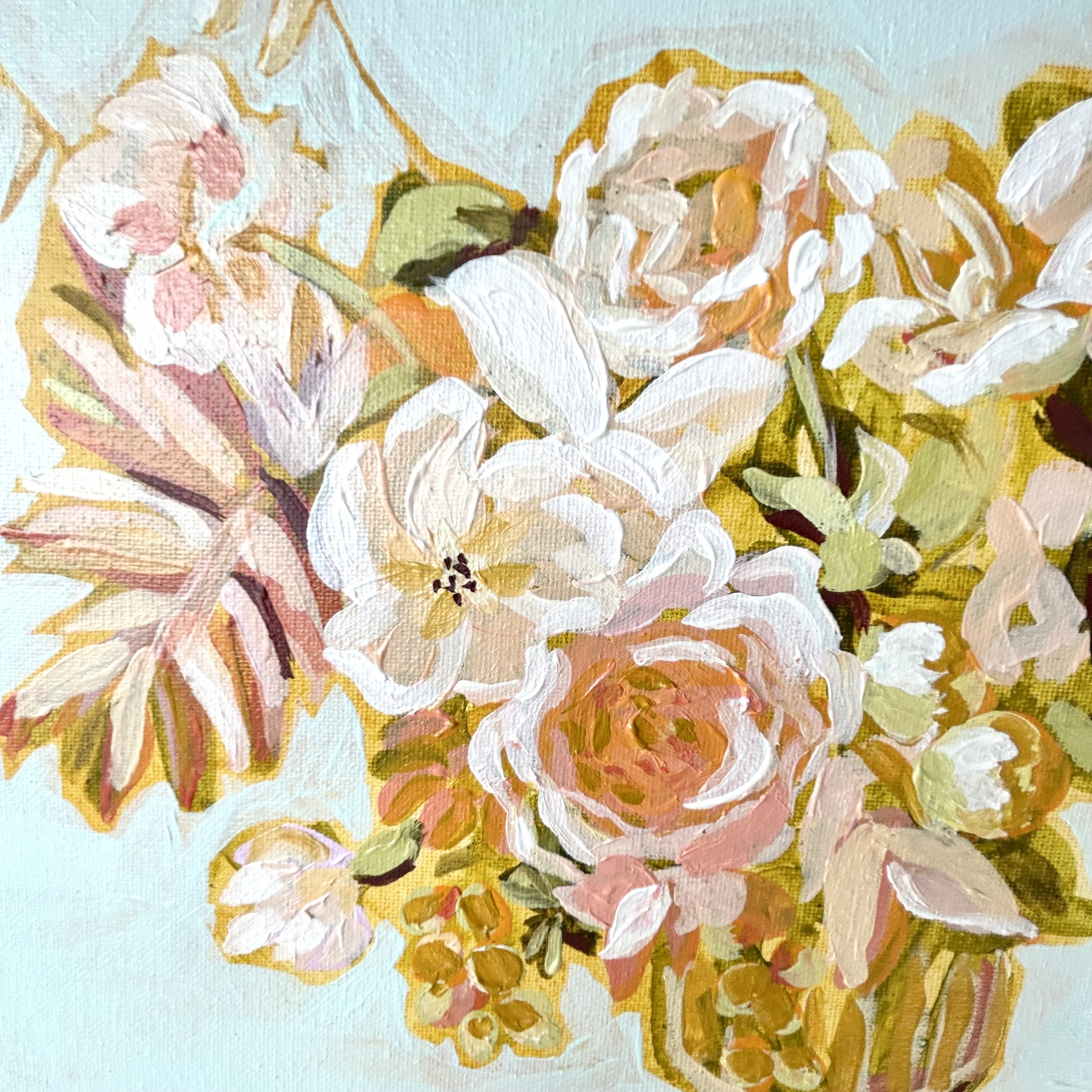 From the Garden. Original Australian Art, Flower Painting, Bouquet ...