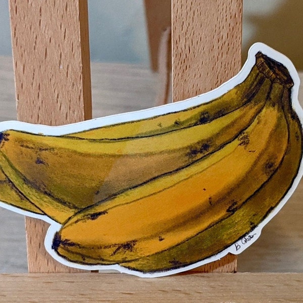 Banana Sticker - Etsy