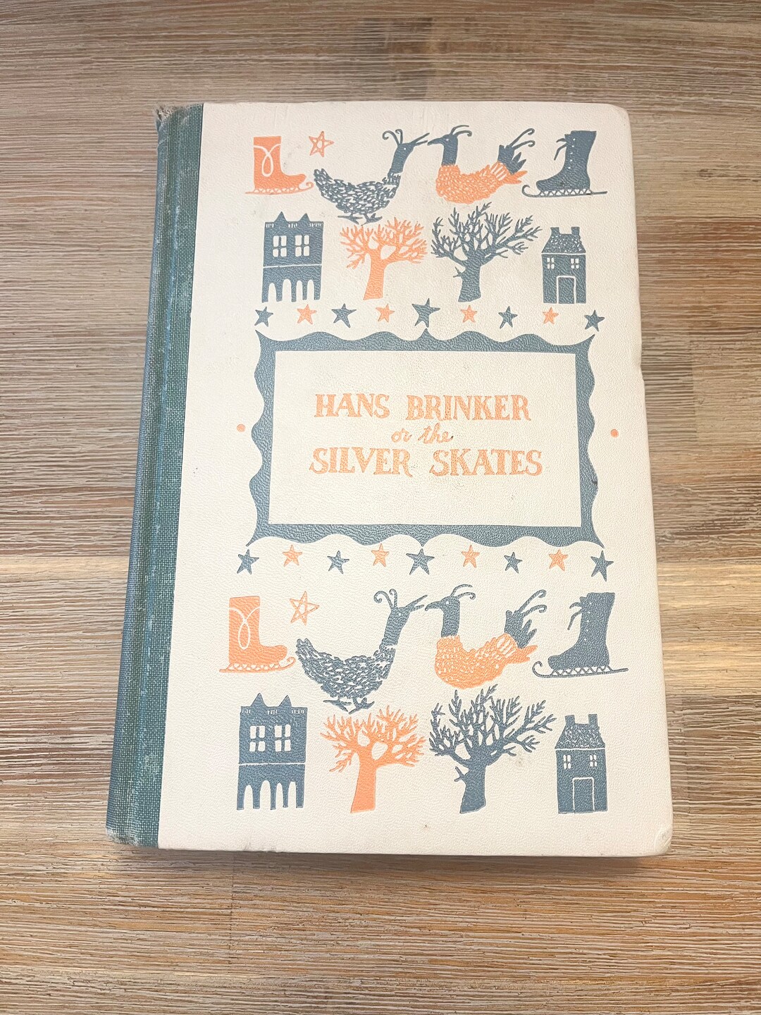 1940-1950 Junior Deluxe Edition Hans Brinker or the Silver Skates by ...