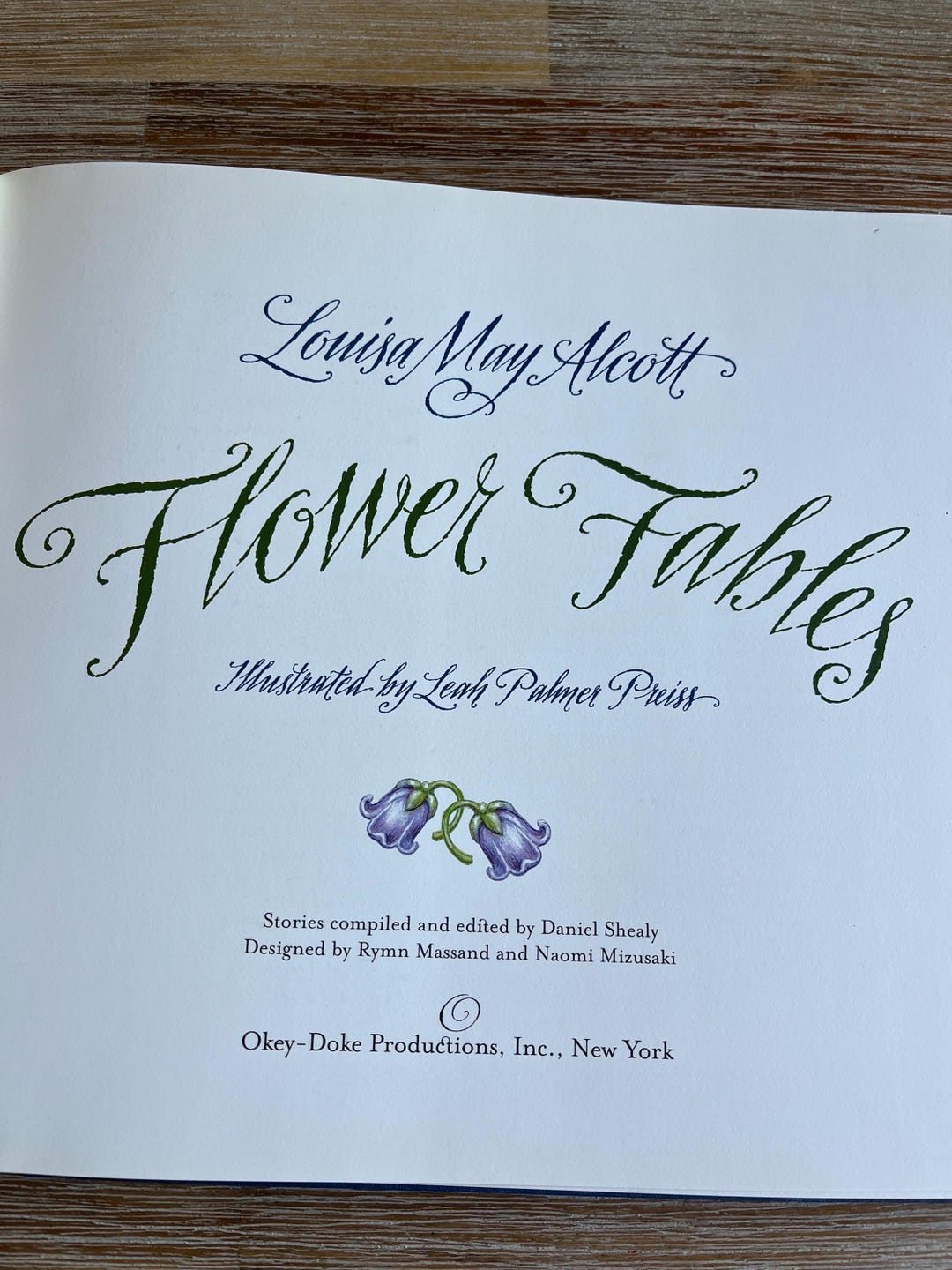 1996 Louisa May Alcott Flower Fables - Etsy