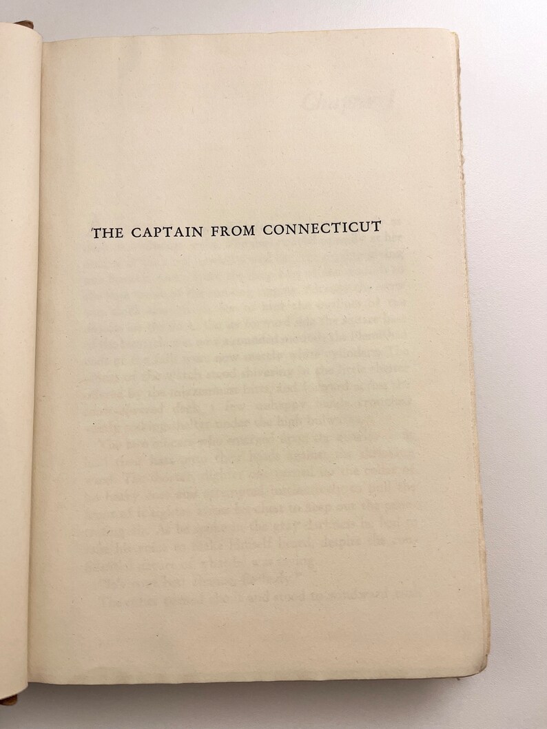 1945 the Captain From Connecticut BY C. S. FORESTER - Etsy