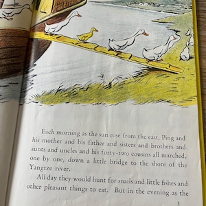 1961 the Story About Ping - Etsy