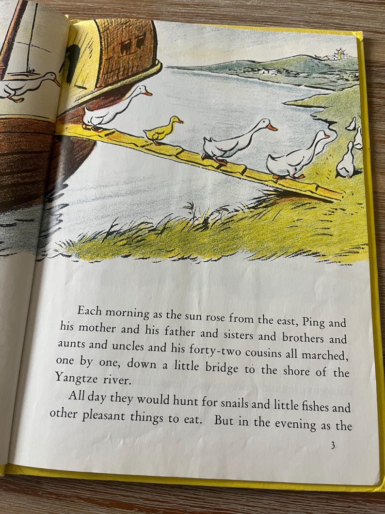 1961 the Story About Ping - Etsy