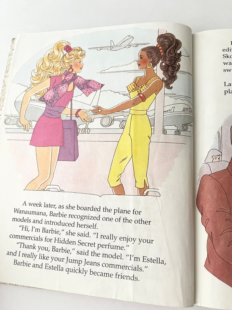 1992 Barbie the Big Splash A Golden Book SPLASH by Barbara Slate ...