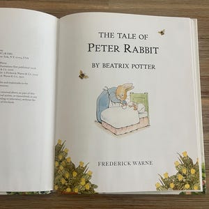 The Tale of Peter Rabbit by Beatrix Potter - Etsy