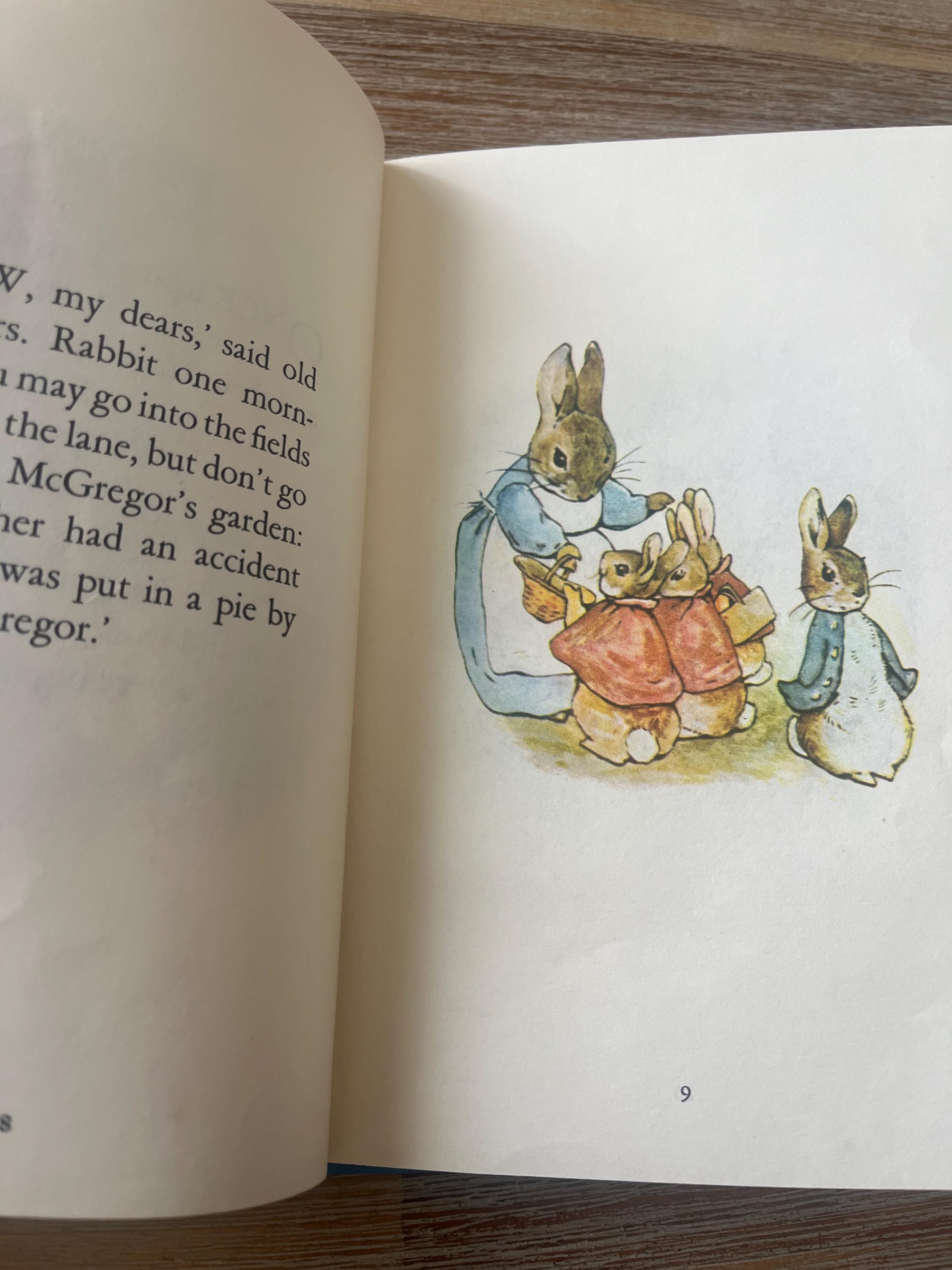 The Tale of Peter Rabbit by Beatrix Potter - Etsy