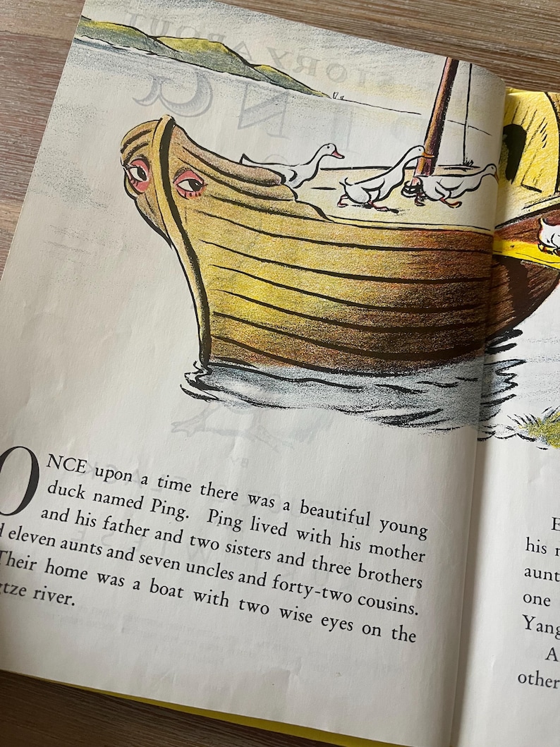 1961 the Story About Ping - Etsy