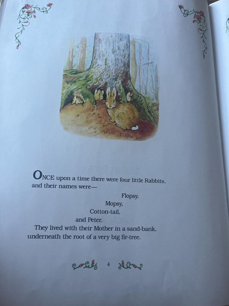 1991 the Tale of Peter Rabbit by Beatrix Potter - Etsy