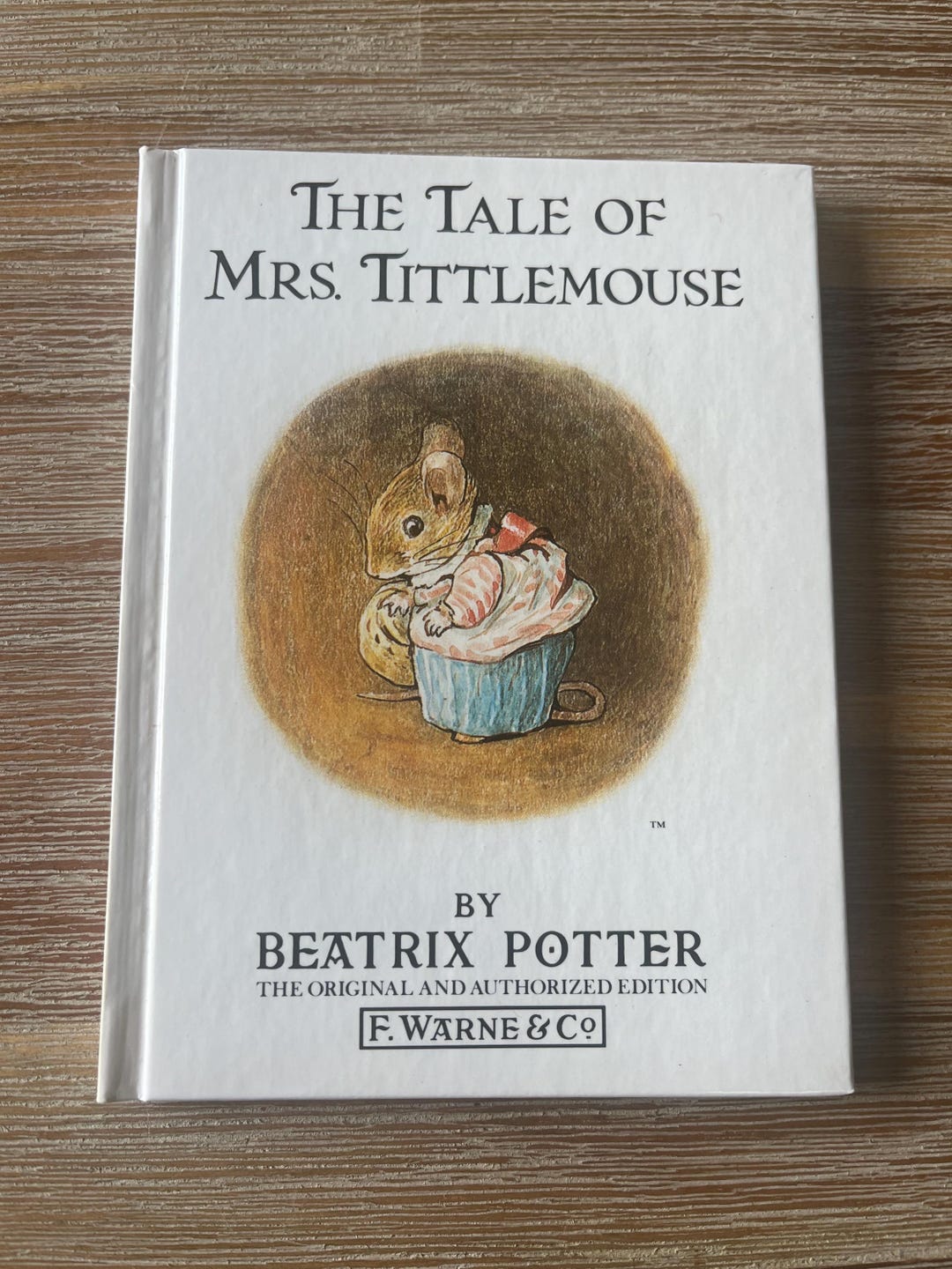 1988 the Tale of Mrs. Tittlemouse by Beatrix Potter - Etsy