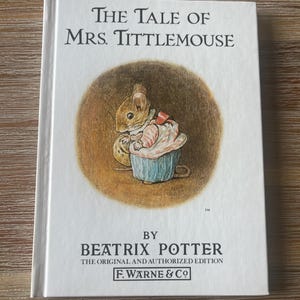 1988 the Tale of Mrs. Tittlemouse by Beatrix Potter - Etsy