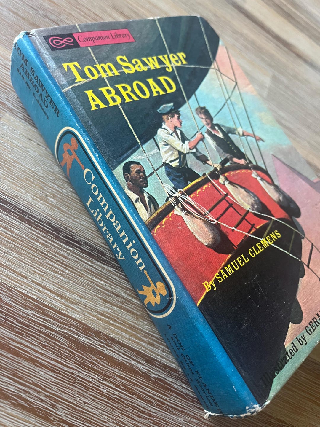 1965 Tom Sawyer Abroad AND A Dog of Flanders Little Companion Library 2 ...