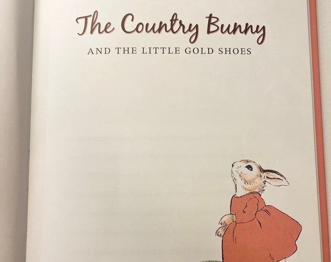 1967 the Country Bunny and the Little Gold Shoes - Etsy