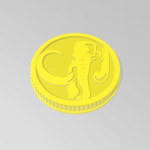 Power Ranger Coins 3D File - Etsy