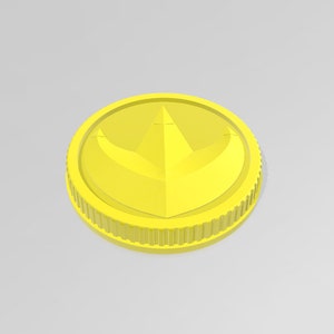 Power Ranger Coins 3D File - Etsy