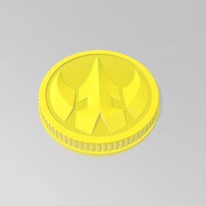 Power Ranger Coins 3D File - Etsy