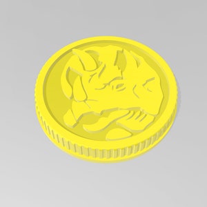 Power Ranger Coins 3D File - Etsy