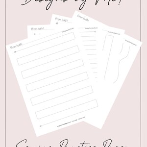 Sewing Practice, 41 Sewing Worksheets Templates for Beginners, Learn ...
