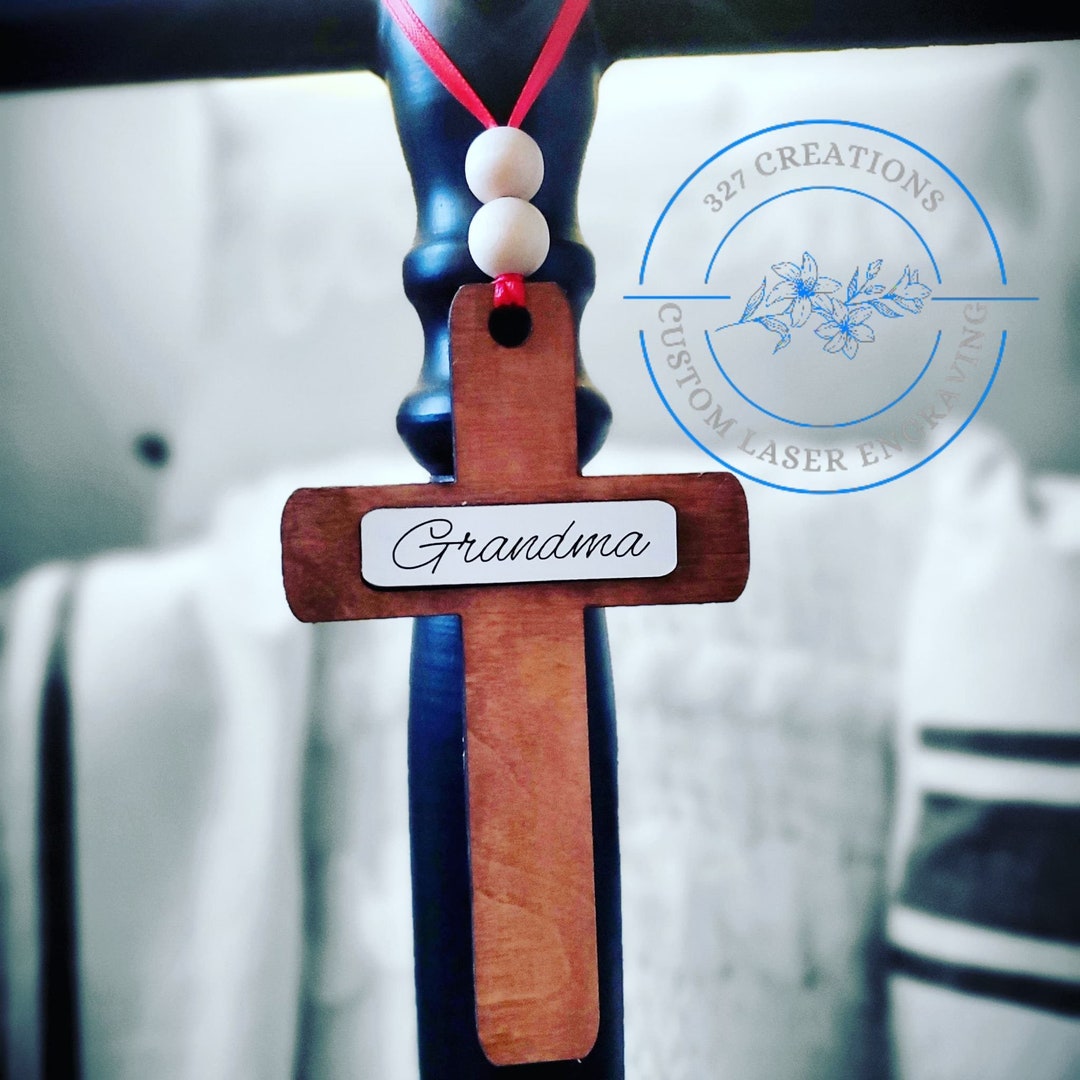 Cross Name SVG FILE ONLY - Etsy