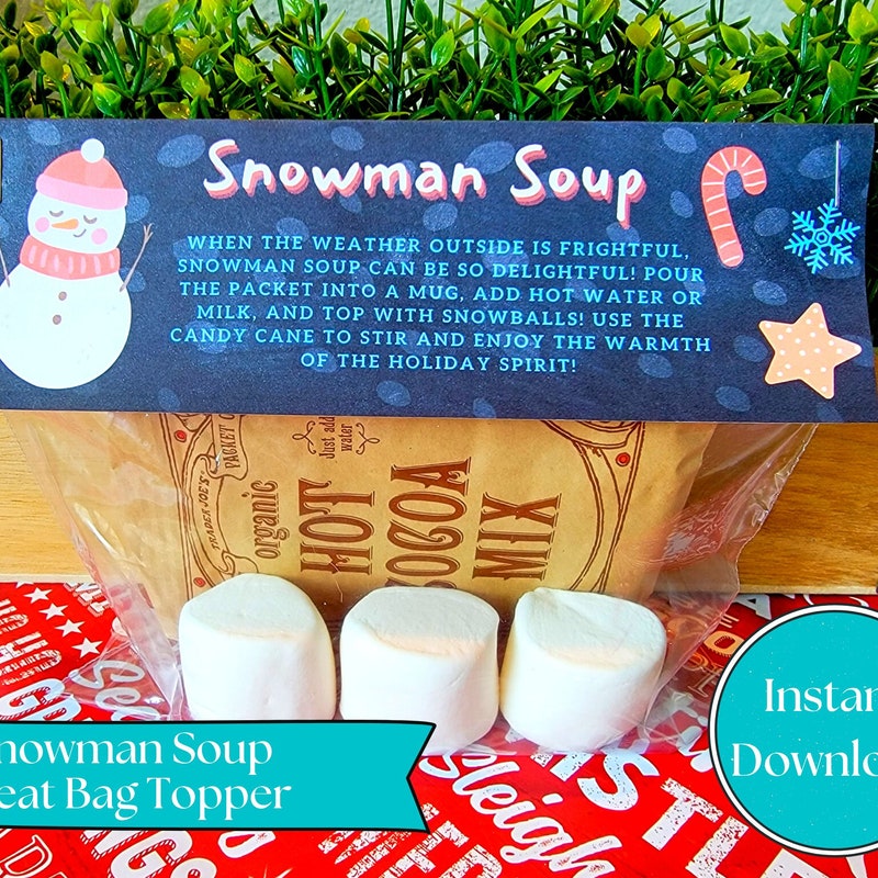 Snowman Poop Bag Topper - Etsy