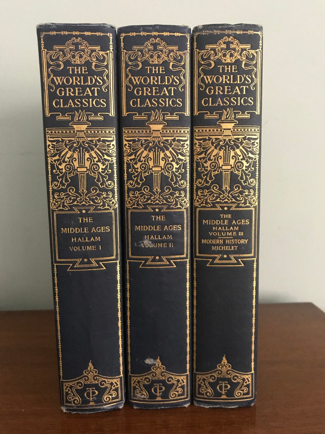 The World's Great Classics the Middle Ages Vol. I III - Etsy