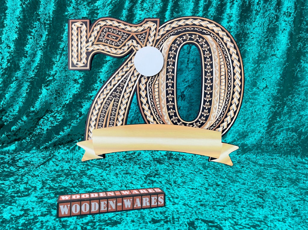 70th Birthday Key Without Stand and Personalised With Photo, Name and ...