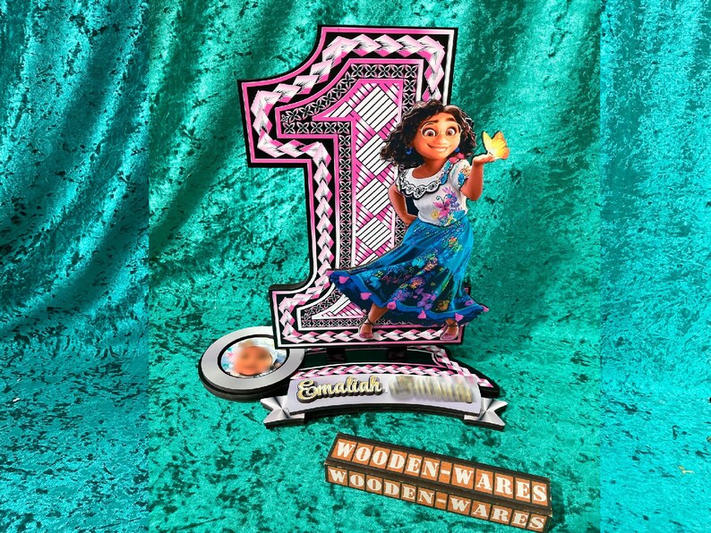 Kids First Birthday Key Stand Custom Name Number and Photo 1 Birthday ...