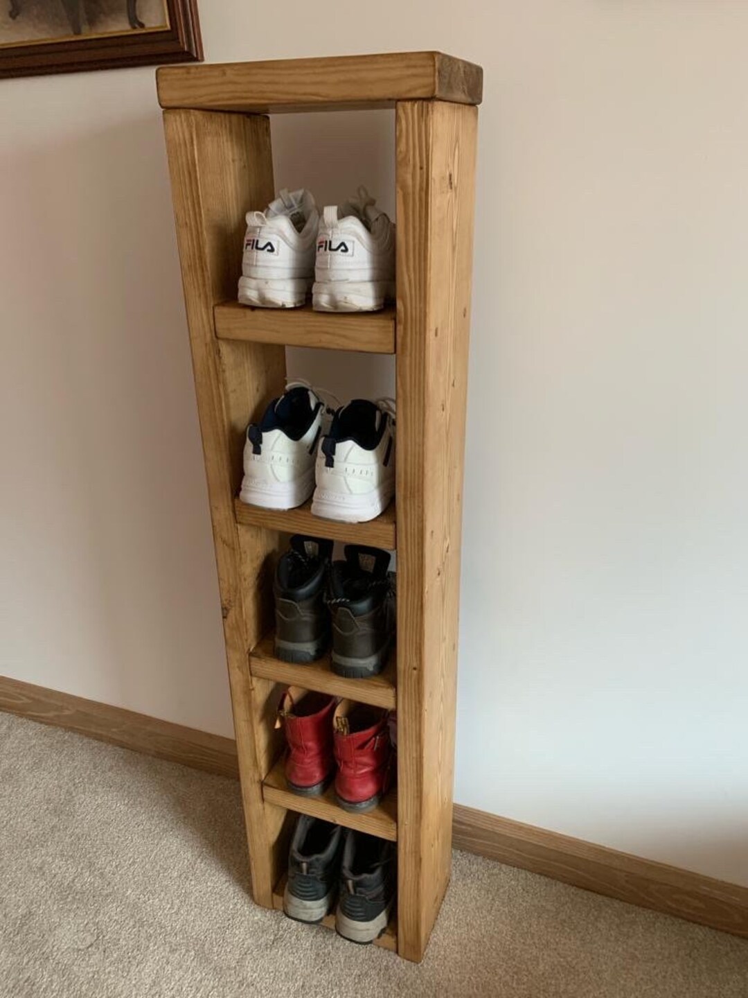 Small Shoe Bench Tall Shoebench Small Space Shoe Storage Hallway Bench ...