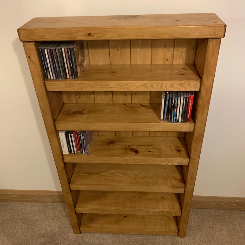 Dvd Storage Wood Shelves - Etsy UK