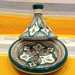 Moroccan Serving Tagine Hand-painted Tagine Decorative Tajine Tagine ...