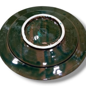 30cm Ceramic Plate Handmade and Hand-painted Plate, Home and Deco ...