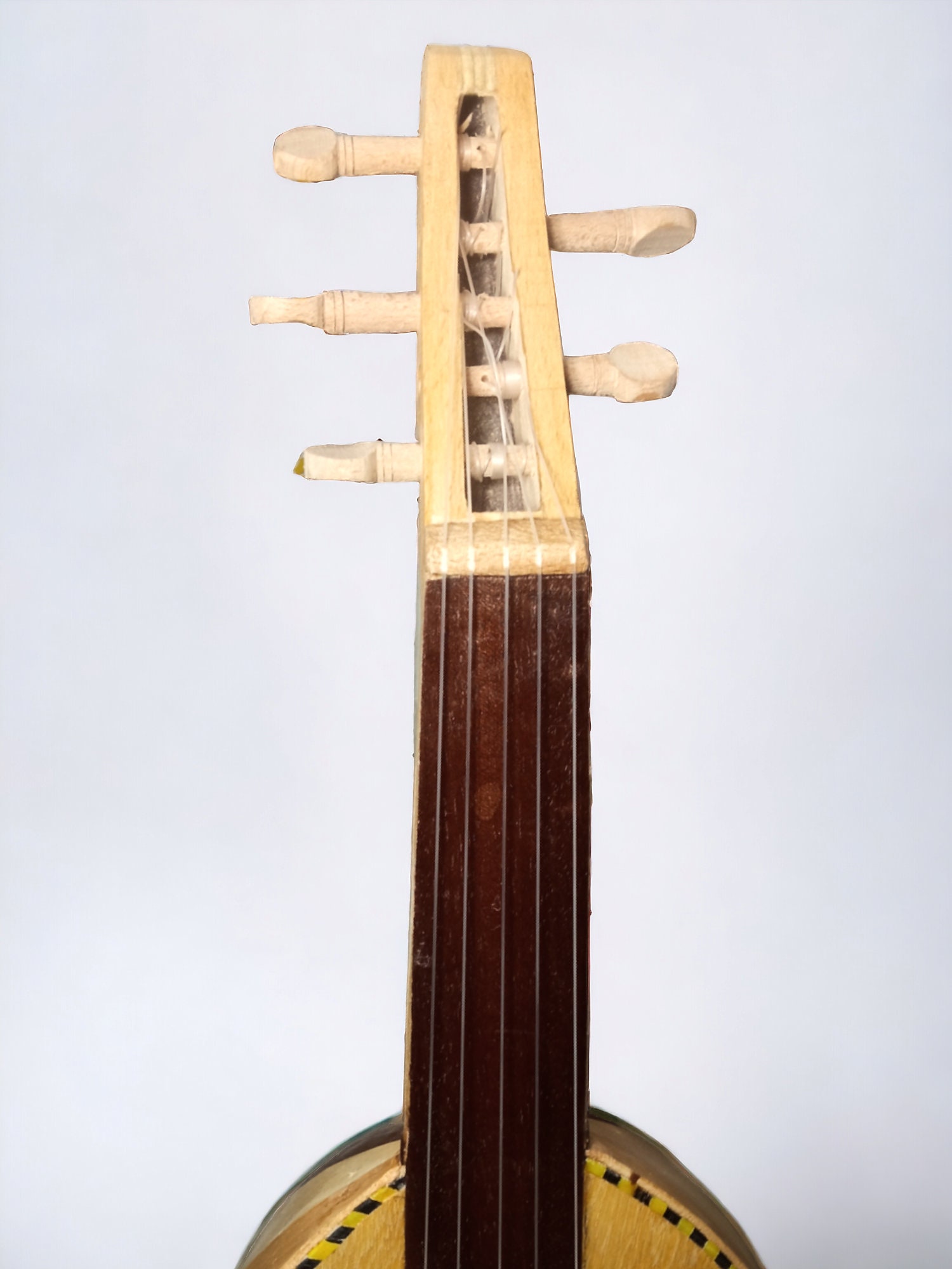 Exquisite Lute Instrument - Authentic Handmade Arabic Oud, 5-string ...