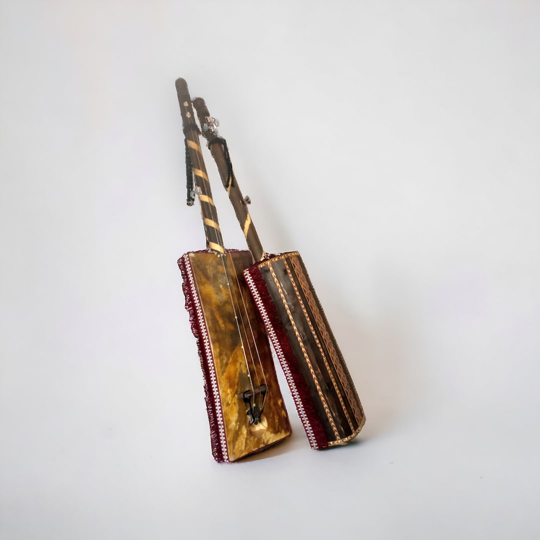 Handcrafted Gambri Instrument: North African Gimbri for Spiritual Music ...