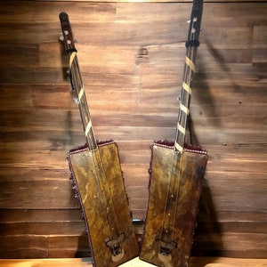 Authentic Handmade Gambri Instrument - Exquisite North African Gimbri ...