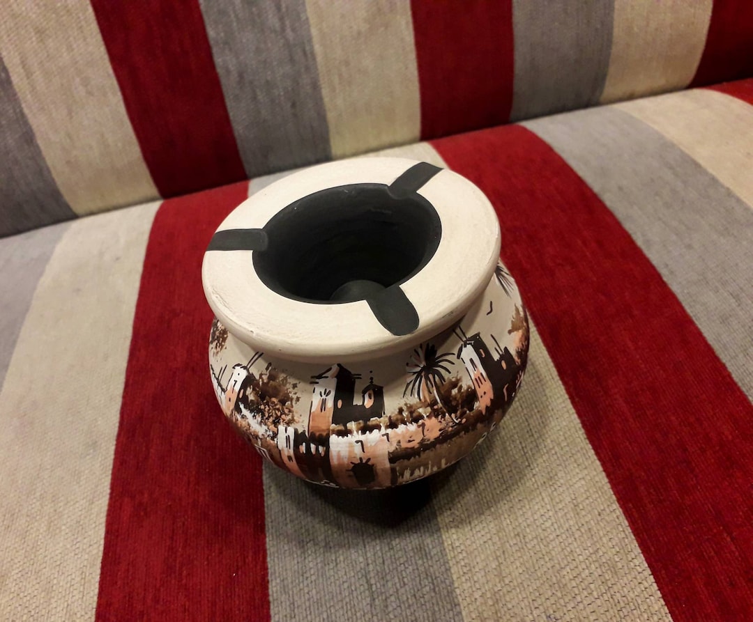 Moroccan Round Ashtray Unique Ashtray Cigar Ashtray Home Decor Gift for ...