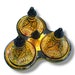 Triple Moroccan Mini Tagine for Spices, Small 3 Tagines , Spices Holder ...
