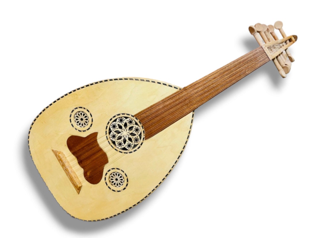 Large Lute Oud Music Instrument With 11 Strings Melodies - Etsy