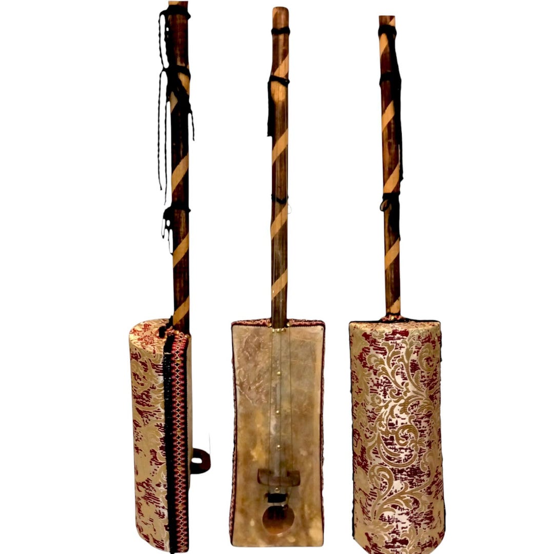 Guembri (hajhouj) – Traditional Moroccan Gnawa Bass Instrument & Unique ...