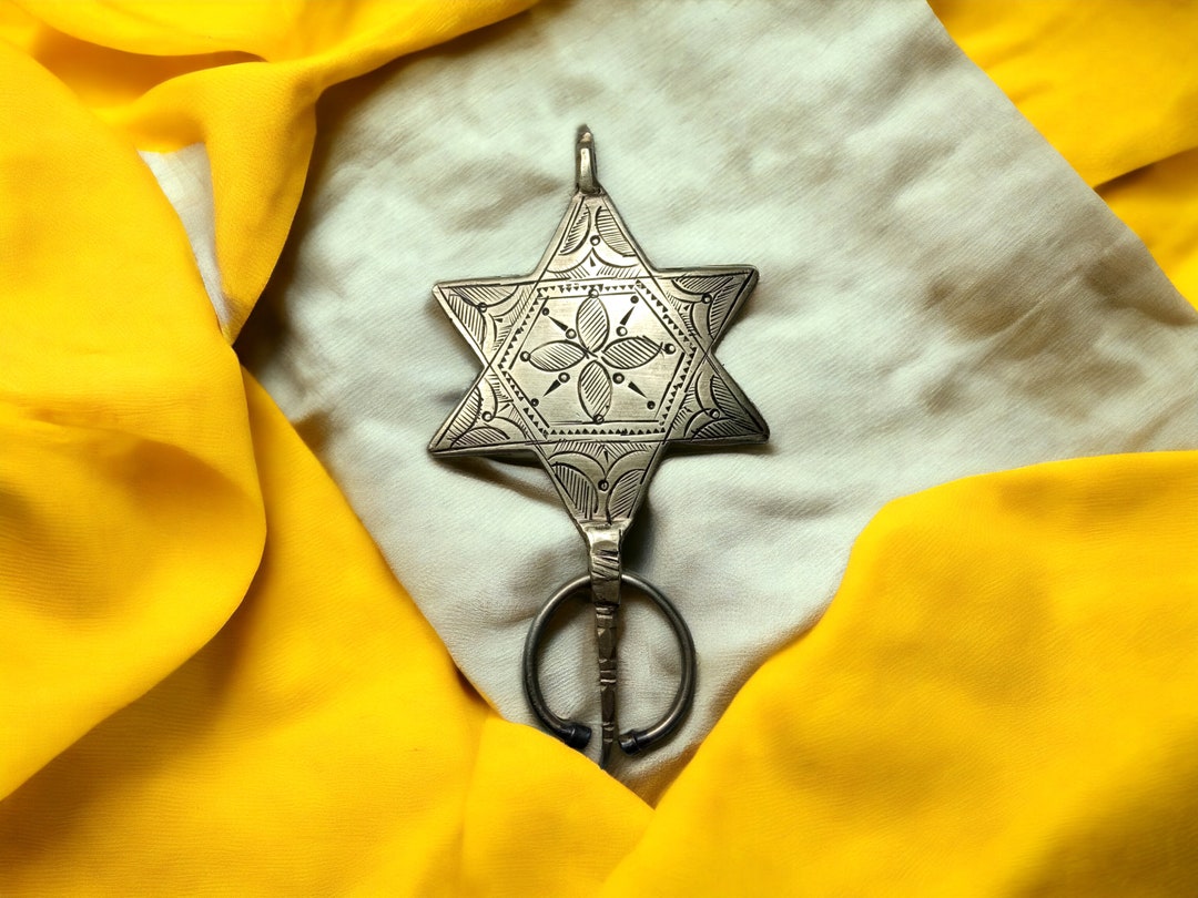 Vintage Jewish Star of David High-quality Metal Décor Jewish Heritage ...