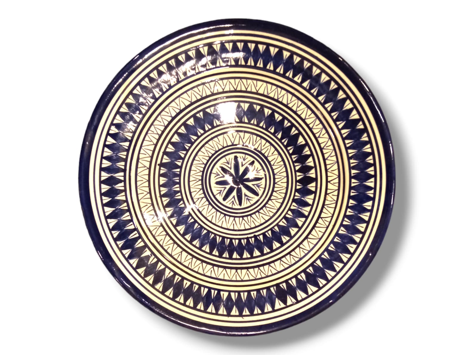 Moroccan 27cm Hanging Ceramic Plates - Wall Decorative Plates ...