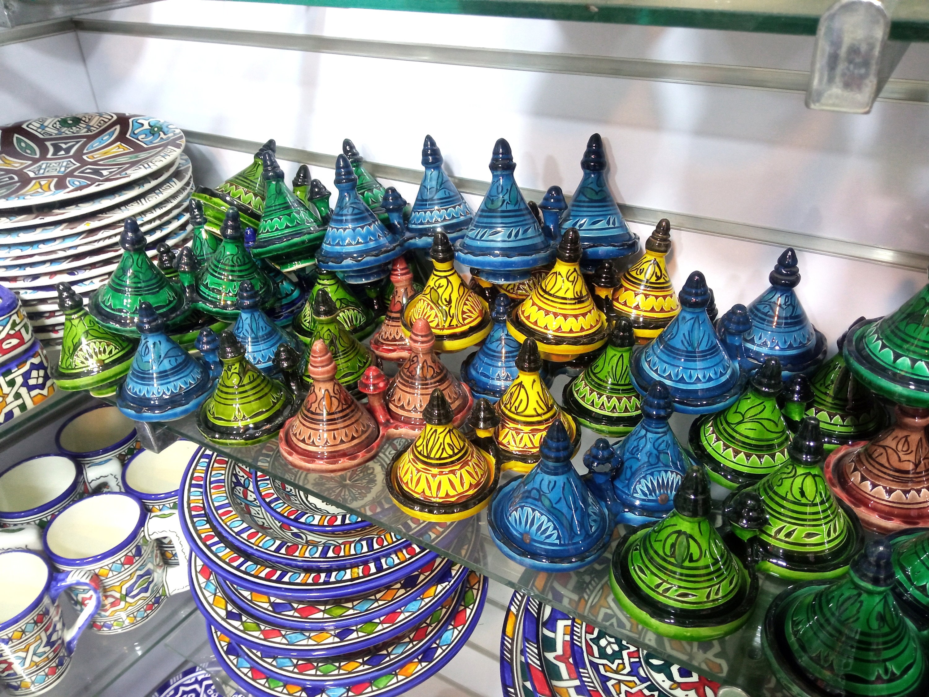 Triple Moroccan Mini Tagine for Spices, Small 3 Tagines , Spices Holder ...