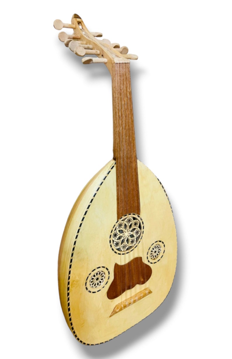 Large Lute Oud Music Instrument With 11 Strings Melodies - Etsy