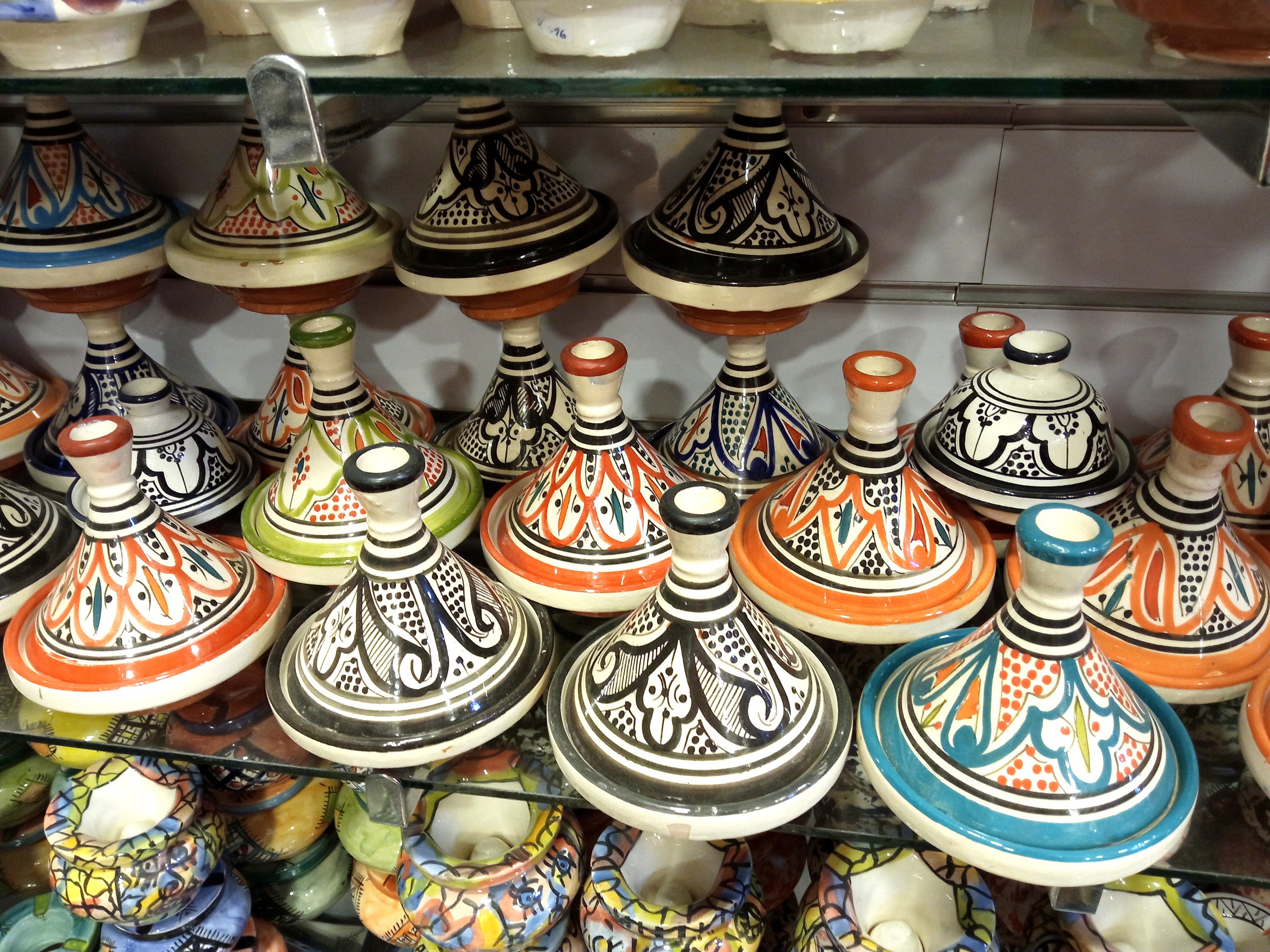 Moroccan Serving Tagine Hand-painted Tagine Decorative Tajine Tagine ...