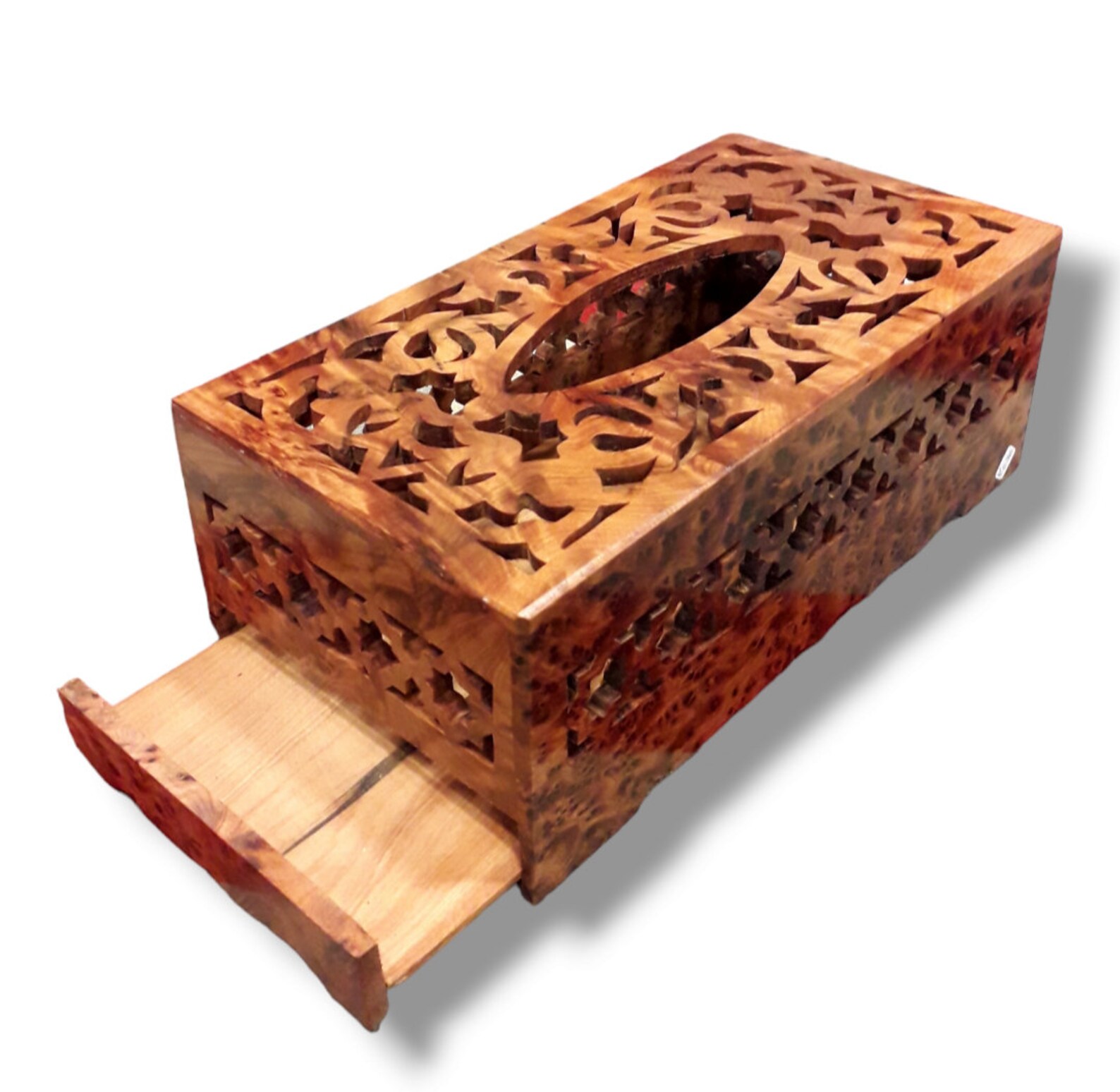 Exquisite Moroccan Thuya Wood Desk Set – Handcrafted Luxury for Your ...
