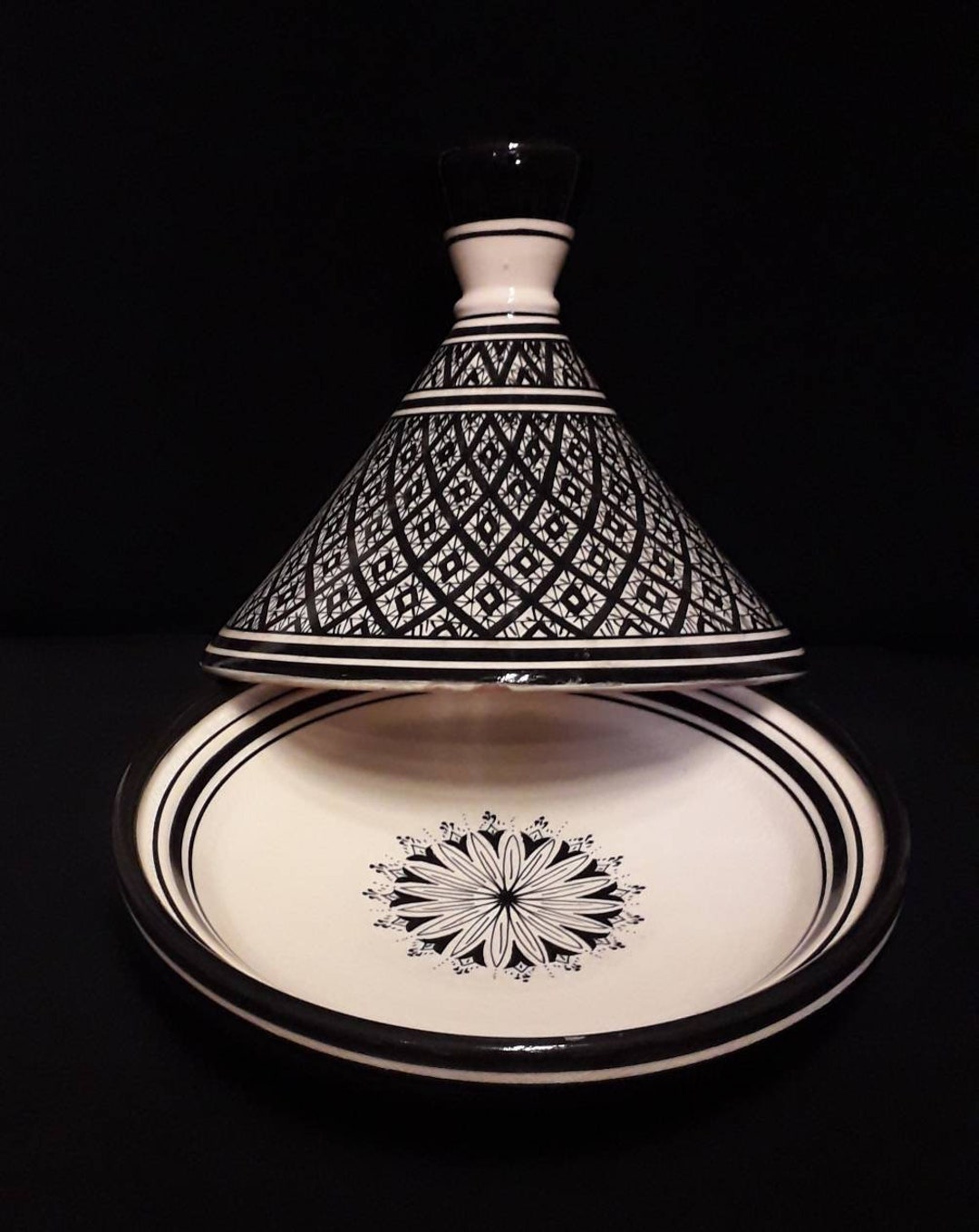 Large Moroccan Tagine / Ceramic Tagine / Serving Tagine / Clay - Etsy