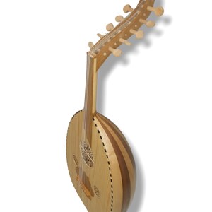 Large Lute Oud Music Instrument With 11 Strings Melodies, Handmade ...