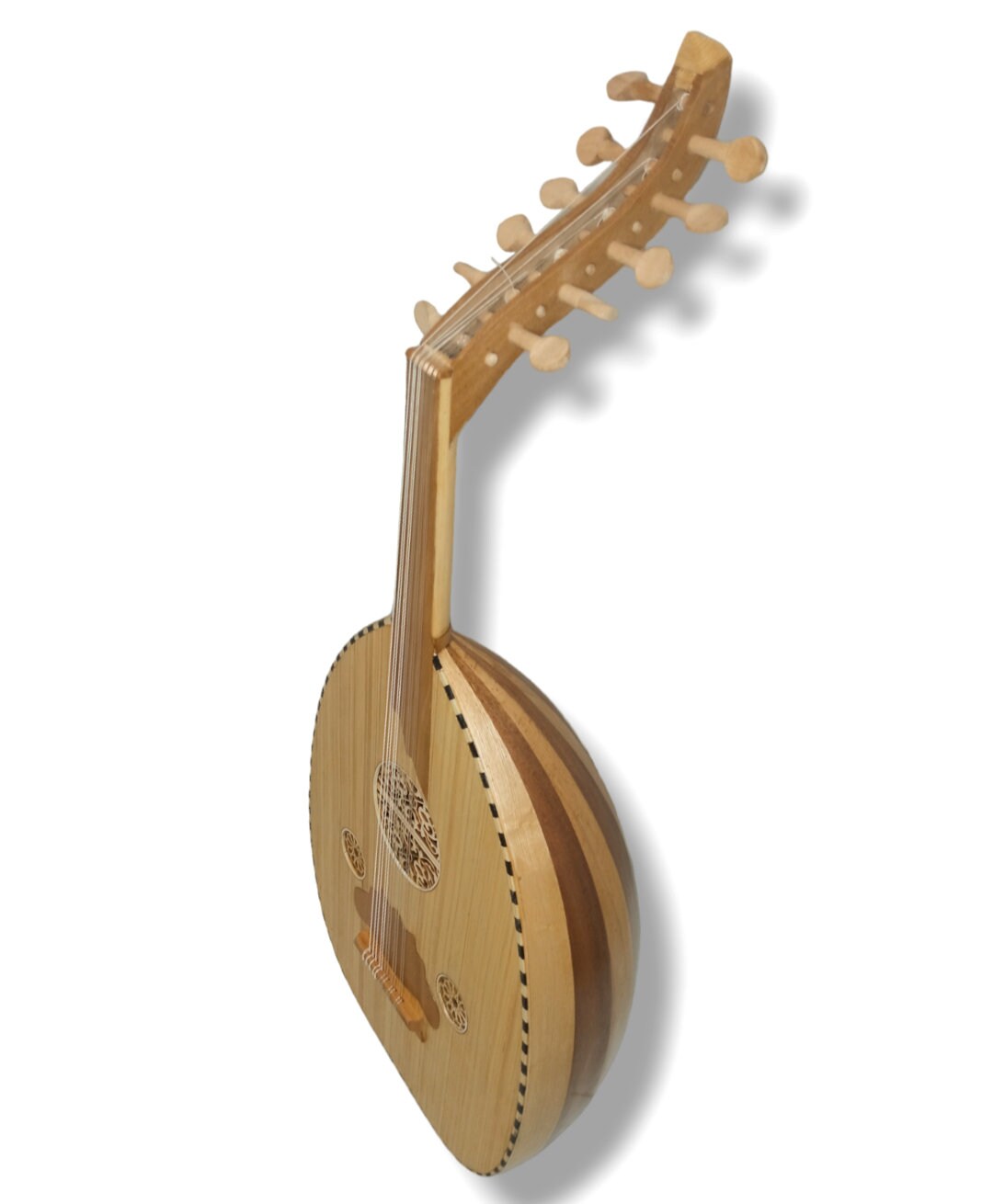 Large Lute Oud Music Instrument With 11 Strings Melodies, Handmade ...