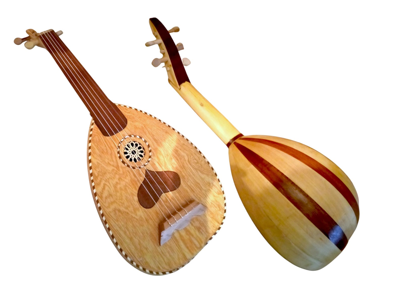 Handcrafted Moroccan Small Musical Instruments: Mini Oud, Guembri ...