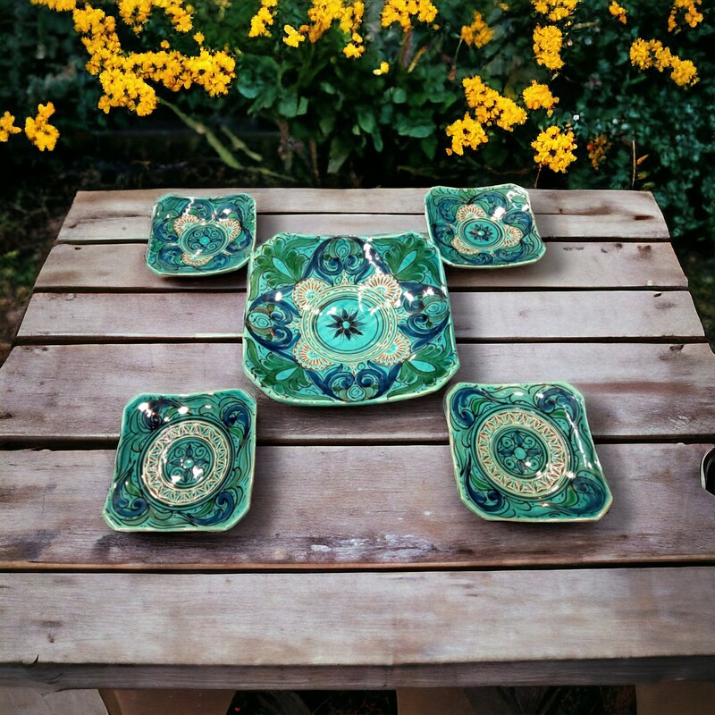 Glazed Plates - Etsy