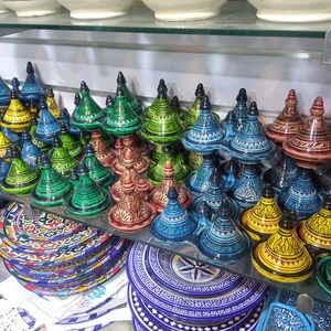 Triple Moroccan Mini Tagine for Spices, Small 3 Tagines , Spices Holder ...