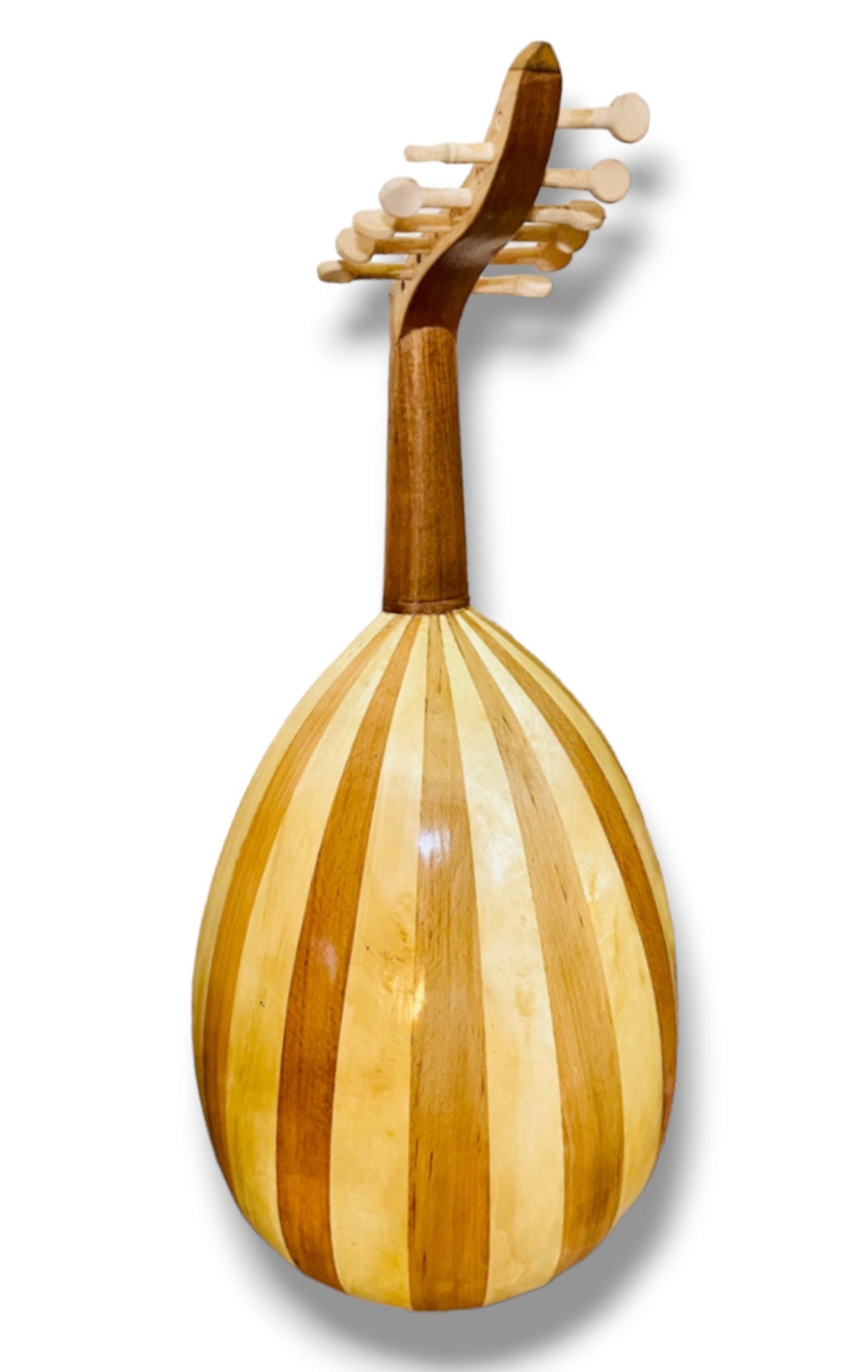 Large Lute Oud Music Instrument With 11 Strings Melodies - Etsy